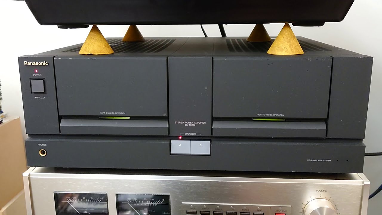 Panasonic SE-TX100(Technics SE-A50) - YouTube