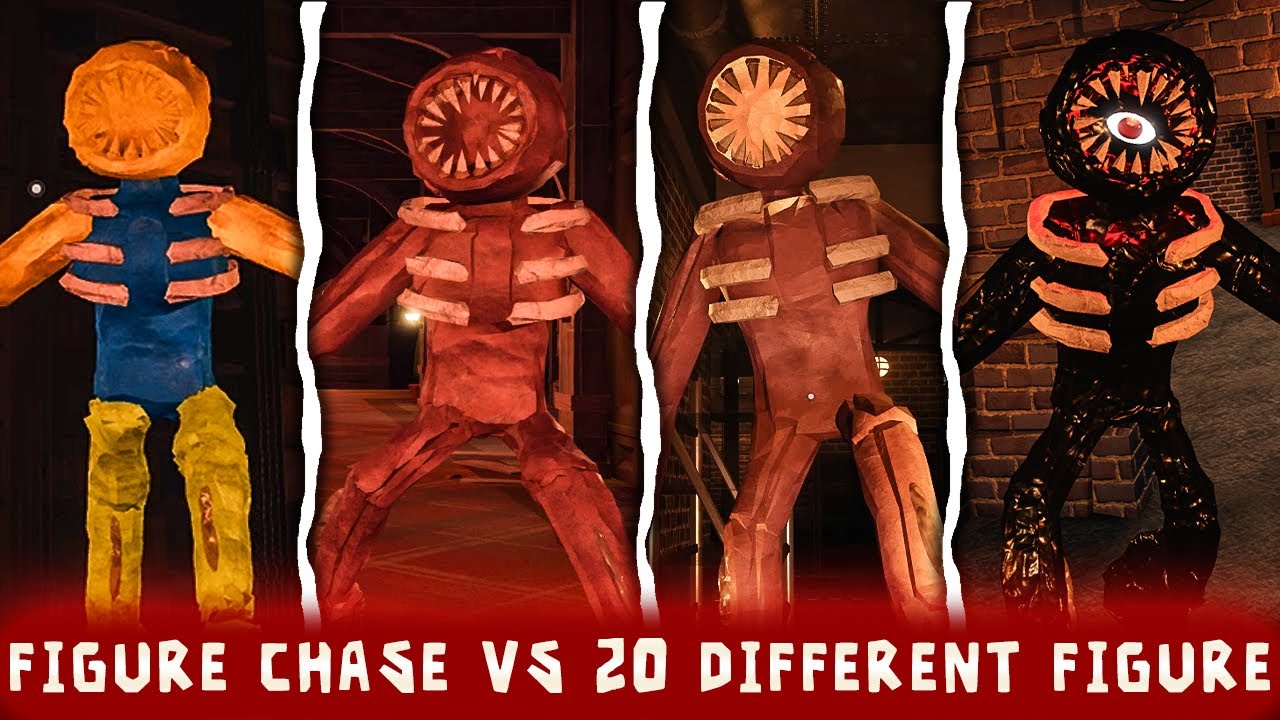 DOORS Figure Chase VS 20 Different Figure Chases - YouTube