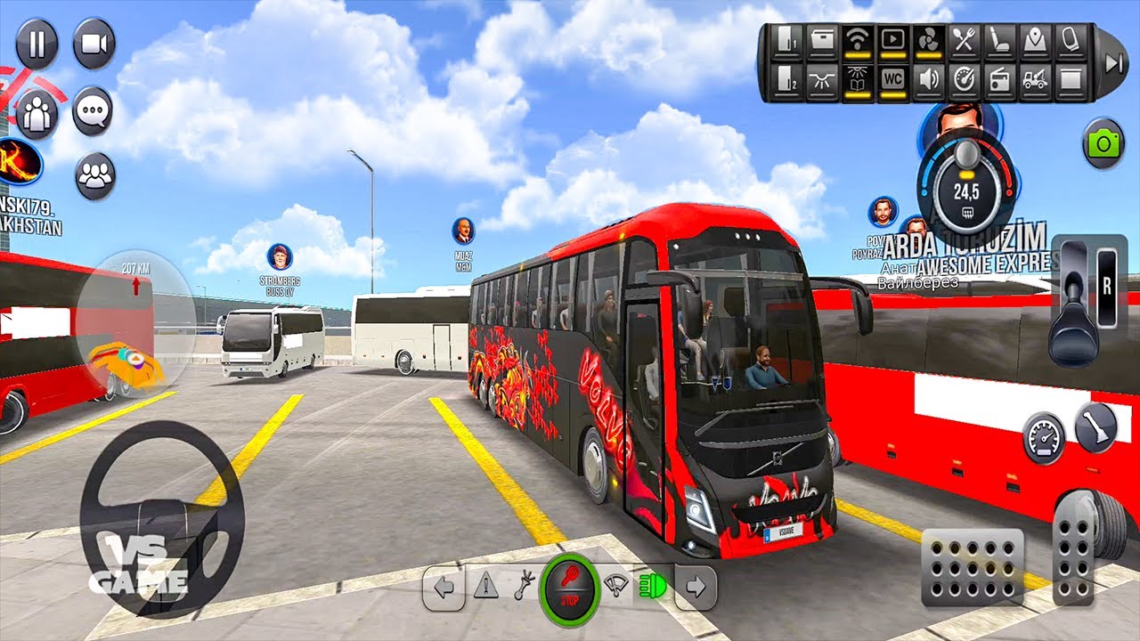 New Volvo 9800 Bus Skin - Bus Simulator Ultimate Gameplay - YouTube