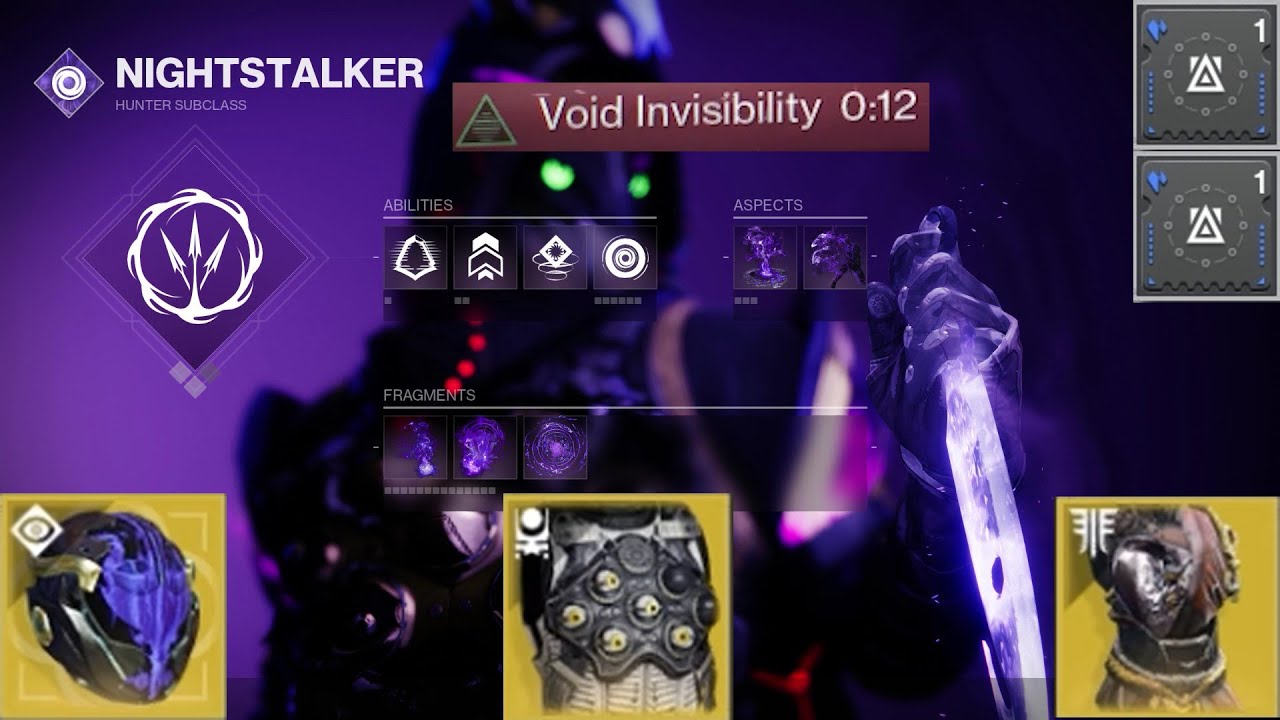 Destiny 2 Void 3.0 Hunter build - Infinite invisibility and exotic ...