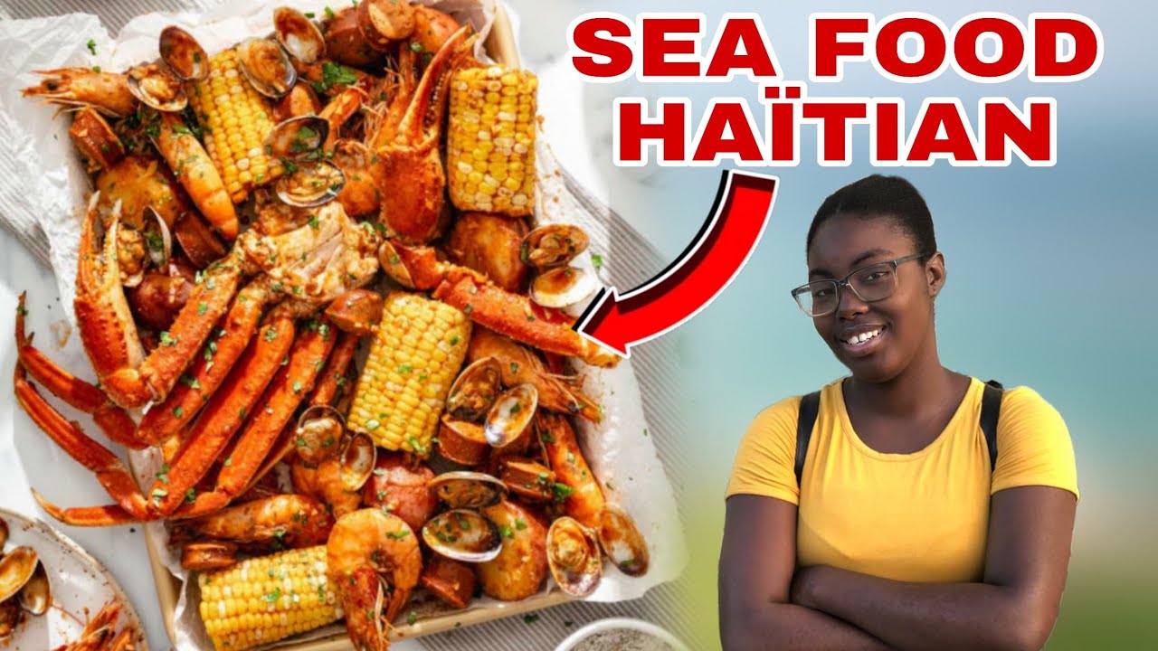 HAITIAN FOOD|Men Kòman Xama Ap Manje Yon Bon Ti Sea Food Ayisyen Byen ...