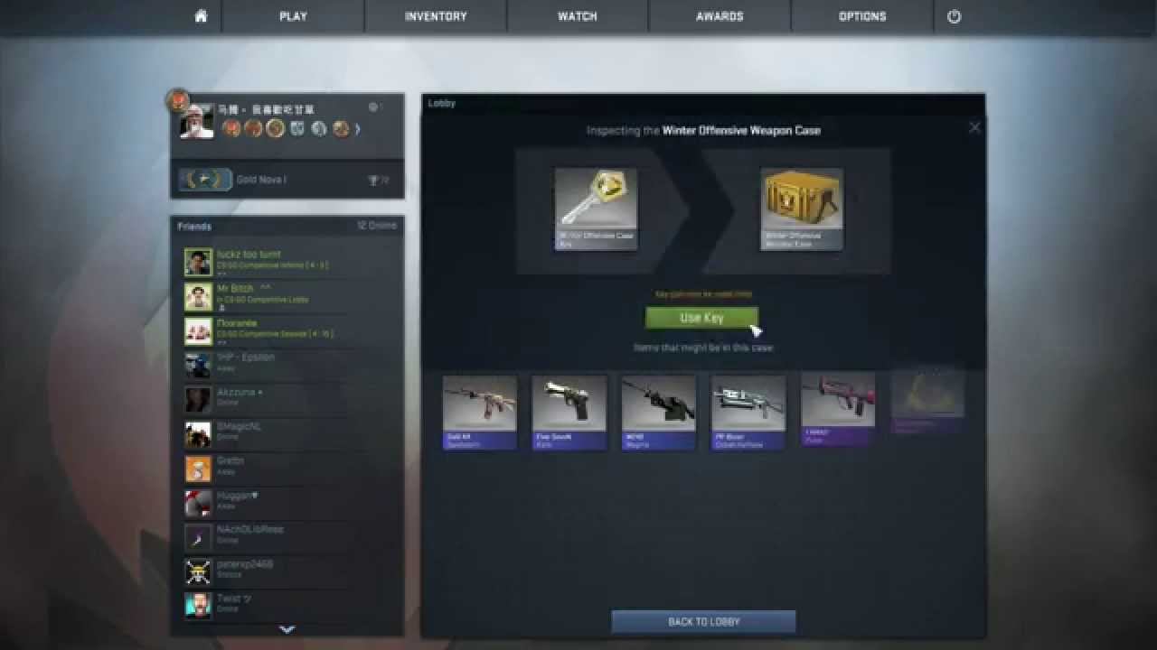 CS:GO Unboxing: 10x Winter Offensive Case - YouTube