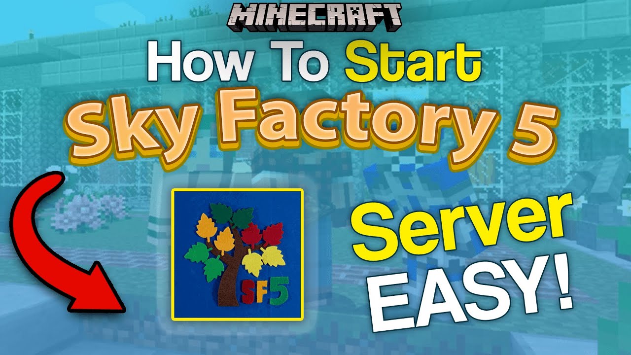 The EASIEST Way How To Make a Sky Factory 5 Modpack Server - YouTube