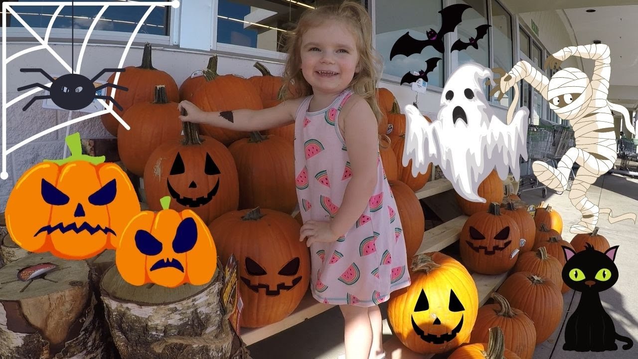 Arya pumpkin volcano! - YouTube