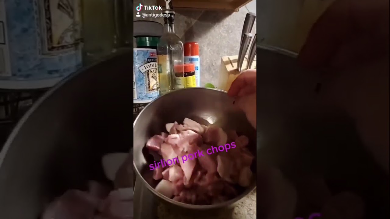 Adobe pork with taters - YouTube