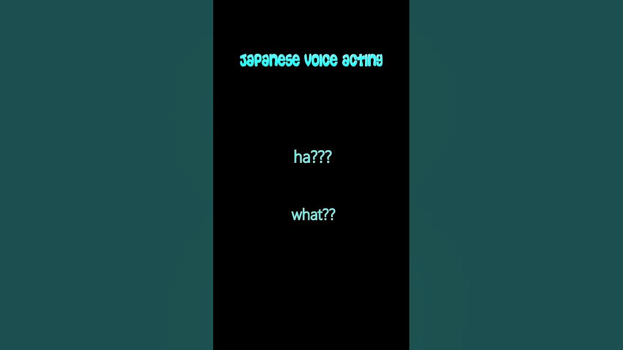Youre Cute Yuuri Japanese Short Voice Acting Shorts Voiceacting Japanesevoiceact Youtube