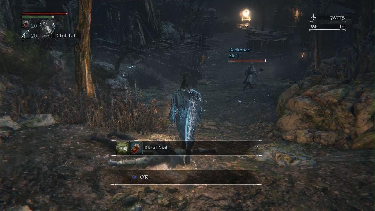 Bloodborne - hit by late explosion 😭 - YouTube