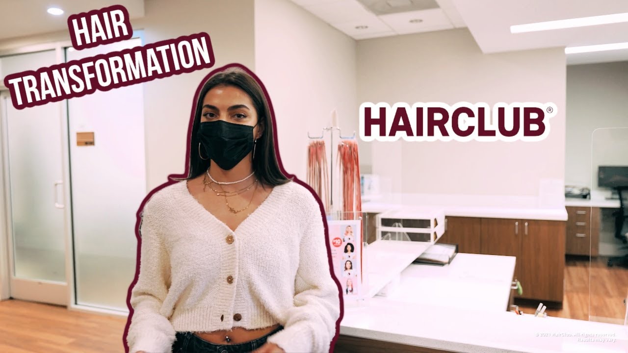HAIR TRANSFORMATIONS AT HAIRCLUB + GIVEAWAY - YouTube