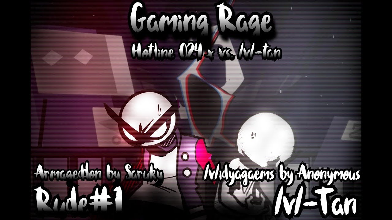 FNF Mashup - Gaming Rage | Armageddon x /v/idyagaems. Rude#1 vs. /v ...