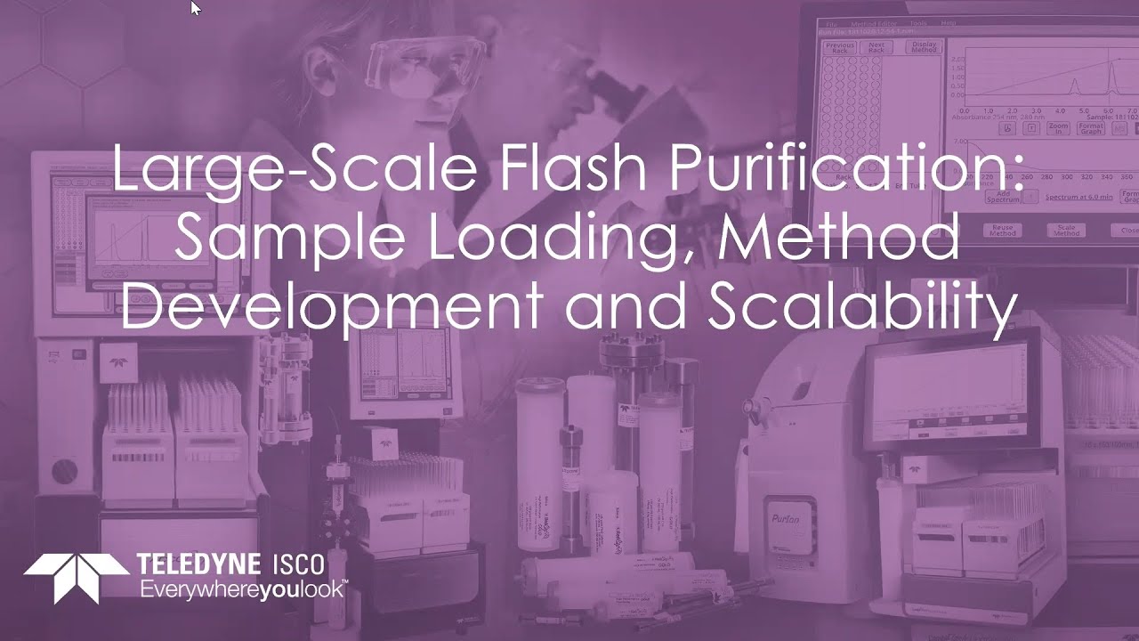 Large-scale Flash Separations: Scalability, Sample Loading and Method ...