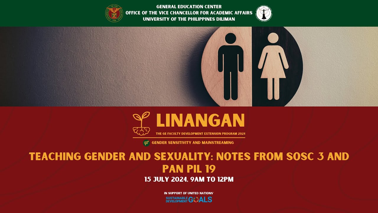 Teaching Gender and Sexuality: Notes from SOSC 3 and Pan Pil 19 - YouTube