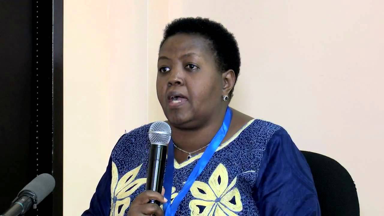 RGB: Deputy CEO/ Ambassador Fatuma Ndangiza speaking at the HLD on ...