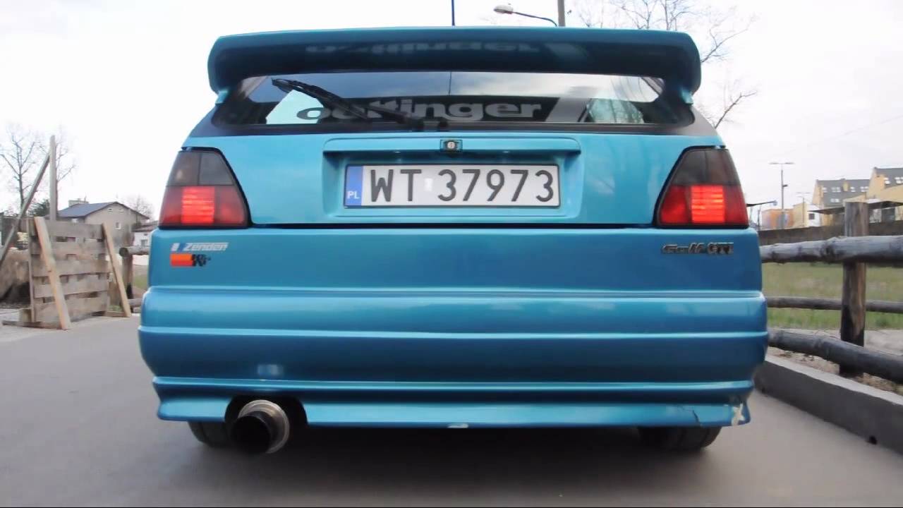 Golf GTI Mk II Zender by TORO - YouTube