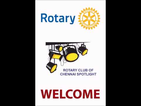 Spotlight Anthem - Rotary Club of Chennai Spotlight - YouTube