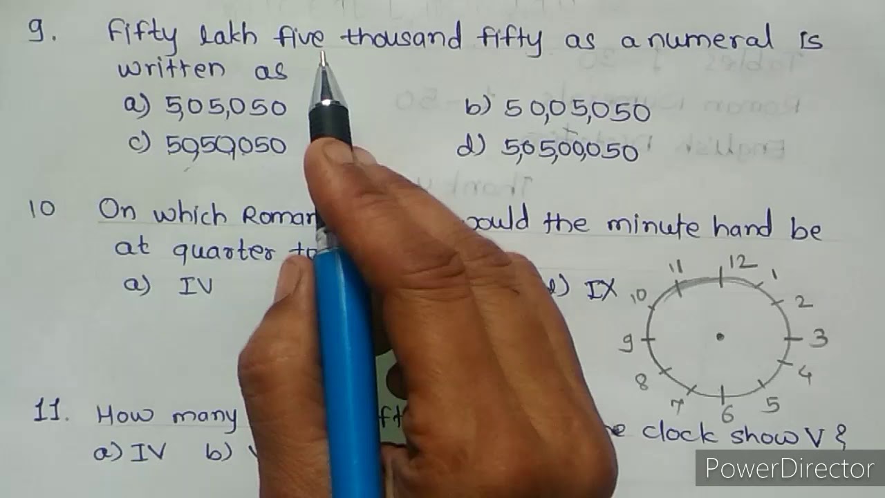 Mathematics.. Unit 1.. Number work - YouTube