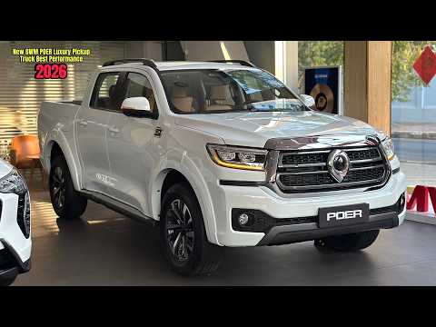 New 2026 GWM POER - Best Luxury Pickup Performance!