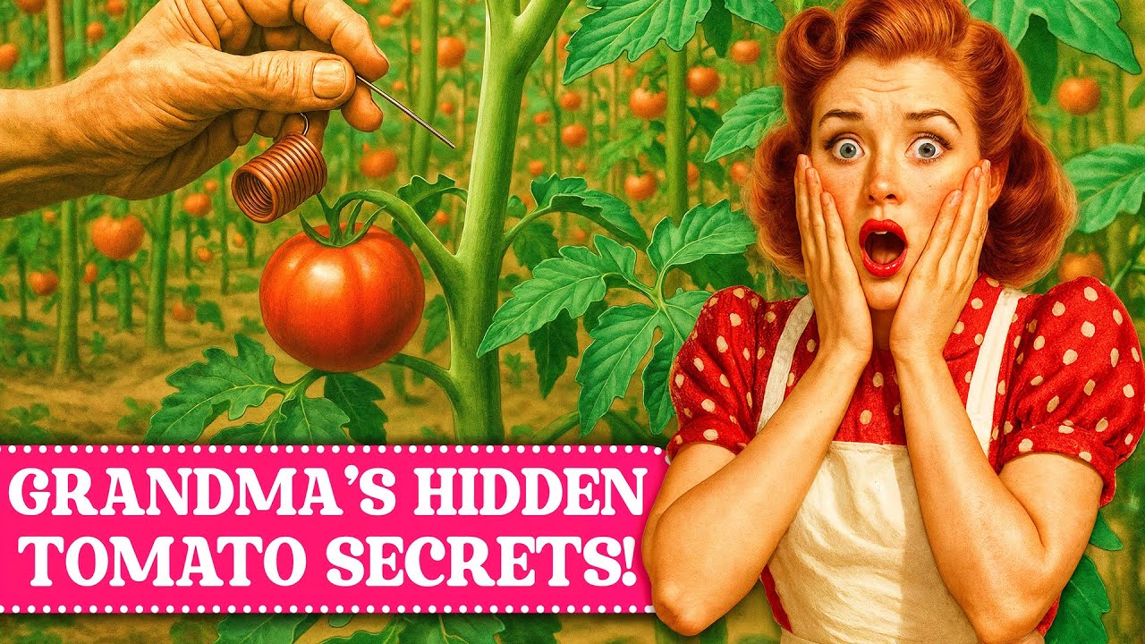 20 Secret Tomato Tricks Grandma NEVER Wrote Down! - YouTube