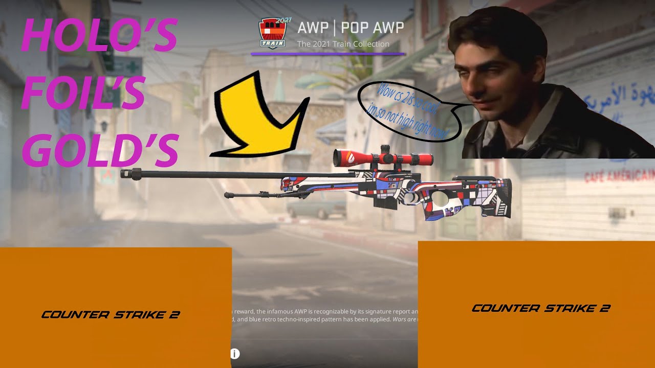 INSPECTING STICKERS IN CS2! HOLO'S AND FOILS LOOK CRAZY! #cs2 # ...