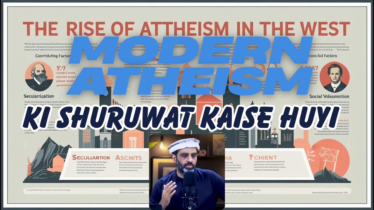 Q&A Raise of Modern Atheism in west | Atheism badhne ki wajah | Qaisar ...