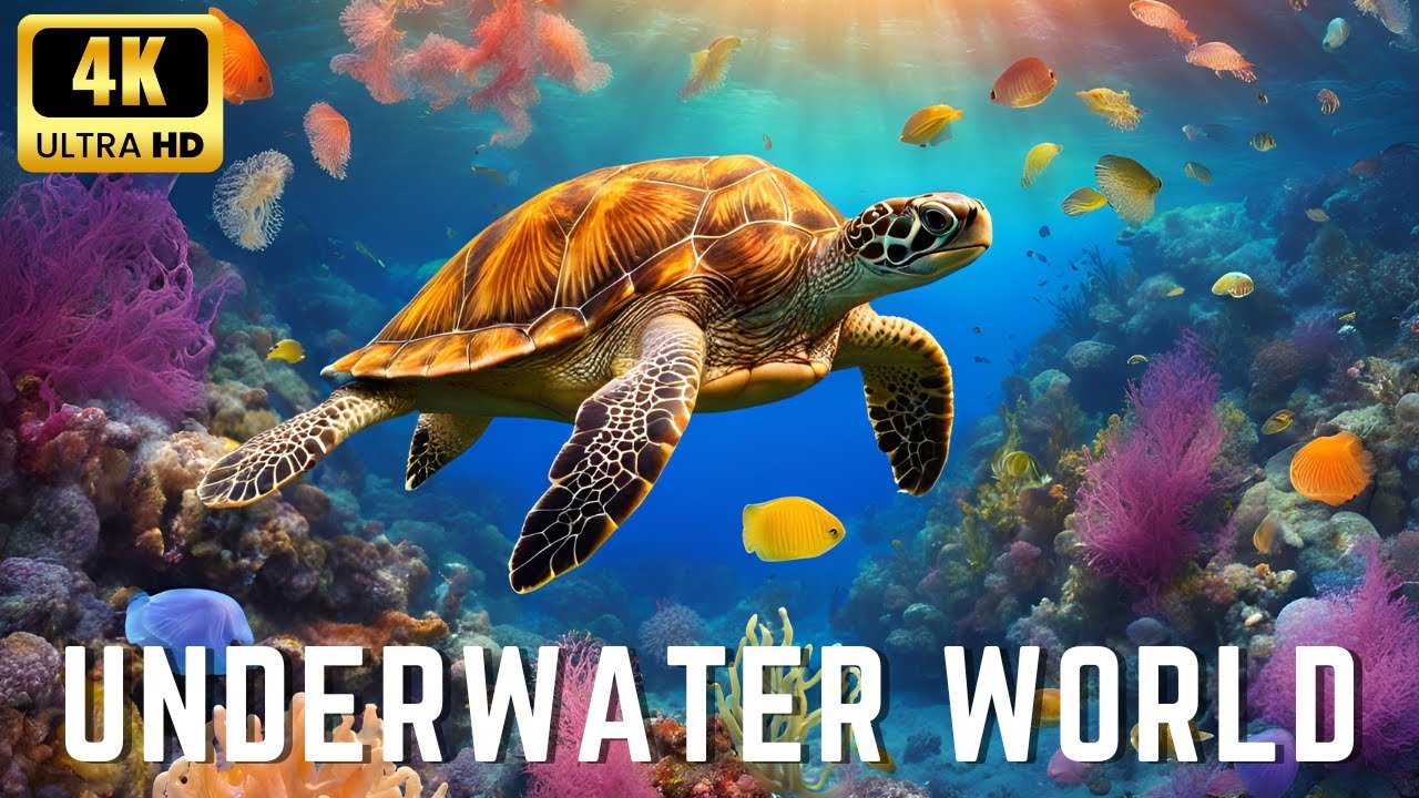 Underwater World 4K ULTRA HD –Colorful Corals, Breathtaking Views ...