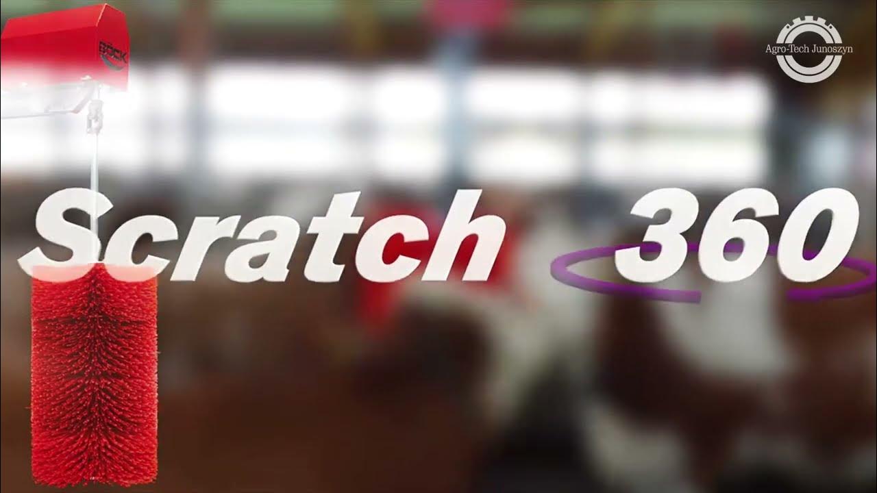 Czochradło Scratch 360 Bocke Silosysteme- maksymalny komfort dla krów. - YouTube