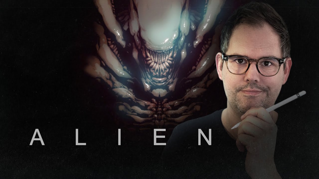 speedpaint alien - YouTube