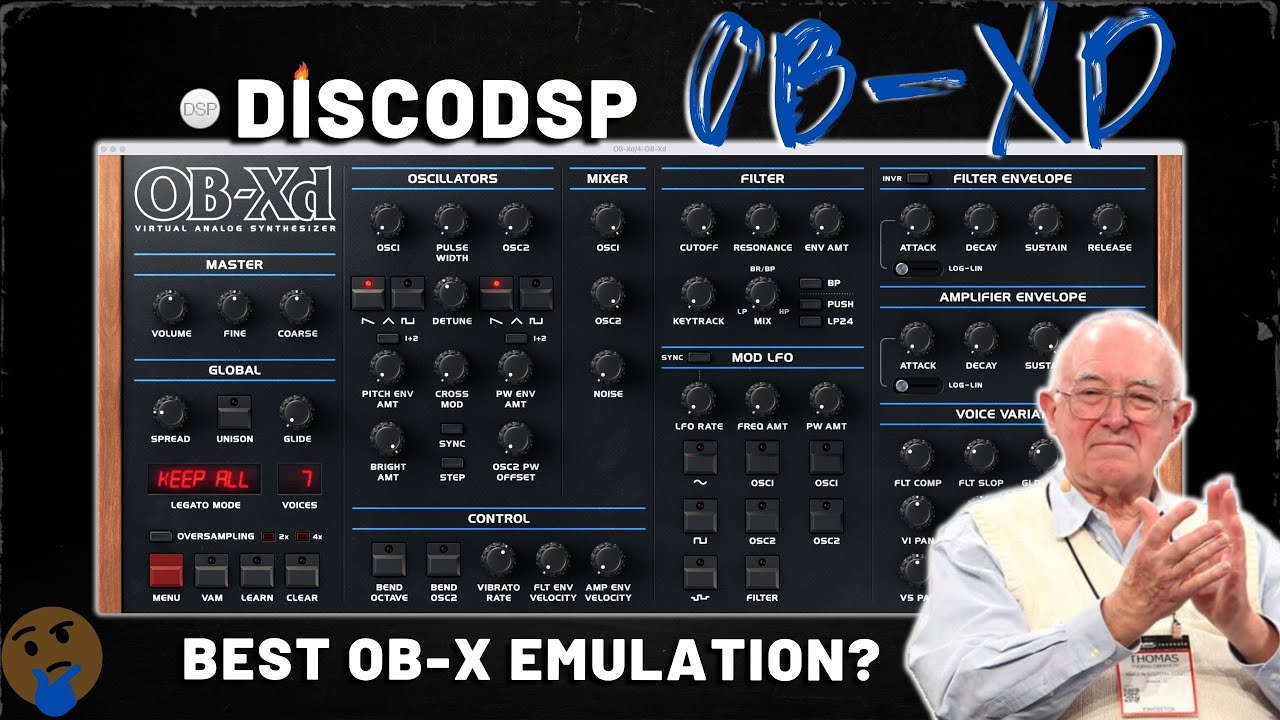 🤔 Best OB-X VST Synth? - New OB-Xd 3 Update Review! 🔥🔥 - YouTube