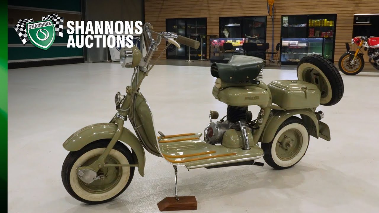 1955 Lambretta Model F Scooter - 2021 Shannons ‘40th Anniversary’ Timed ...