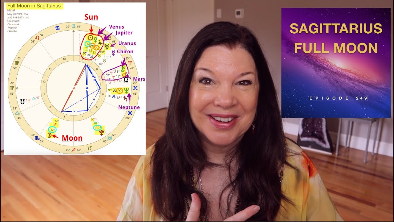 FULL MOON in Sagittarius [May 23, 2024] Fortunate Activations ...