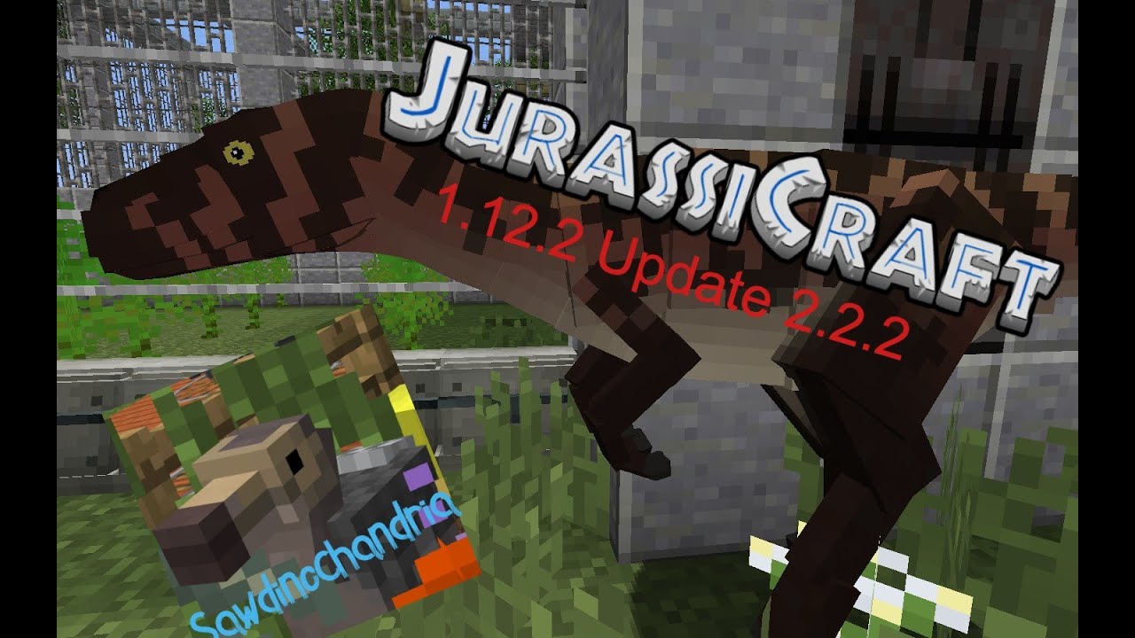 Jurassicraft 2.1.23 - 2.2.2 Mod Showcase I Sawdinochandria - YouTube