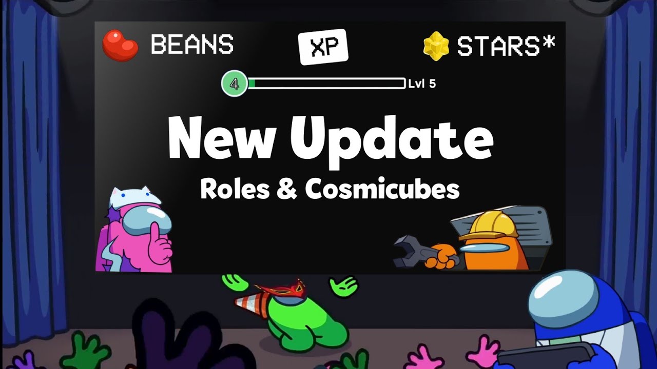 Among Us New Roles & Cosmicubes Update Explained in Hindi - YouTube