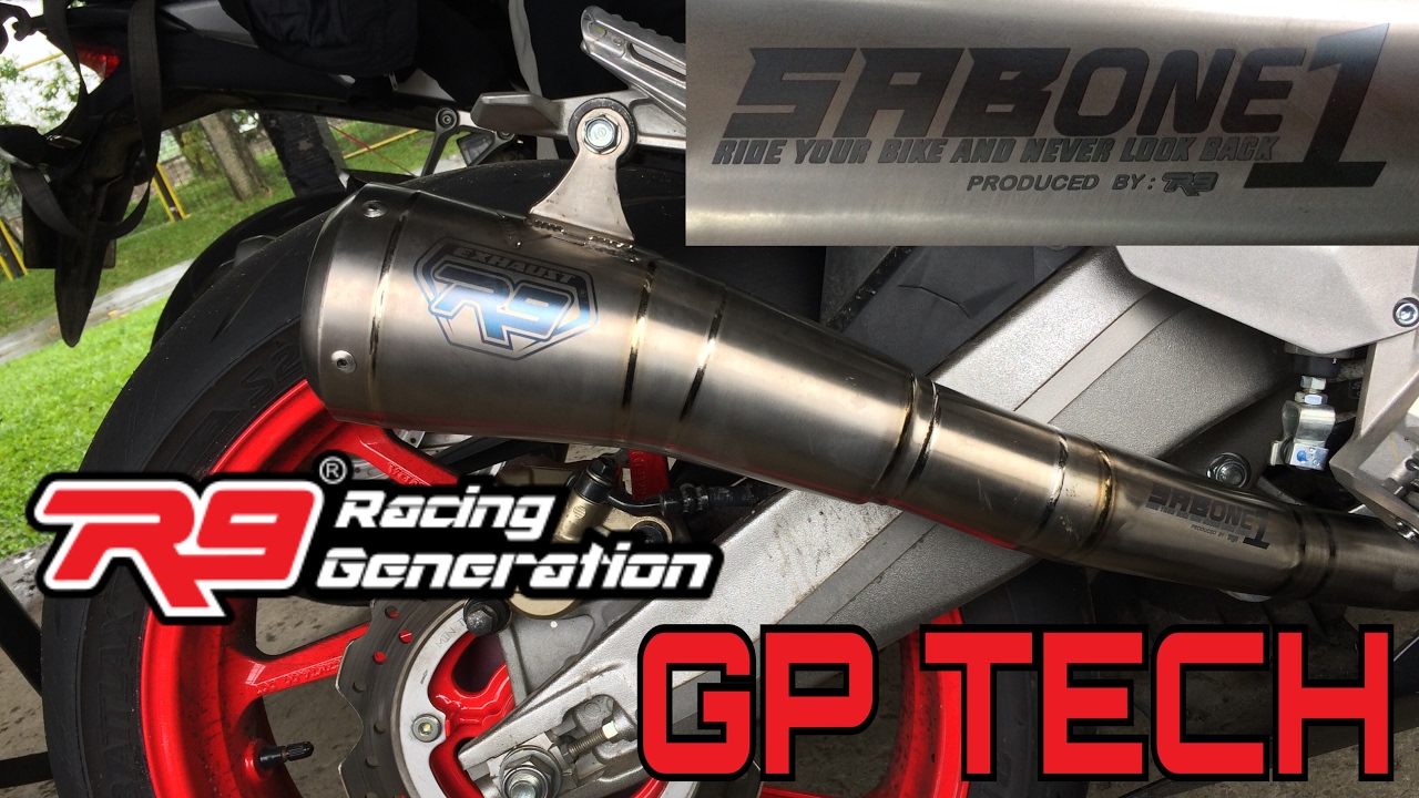 Knalpot Baru! R9 GP Tech SAB One Motor Edition! | 2016 Honda CBR250RR ...