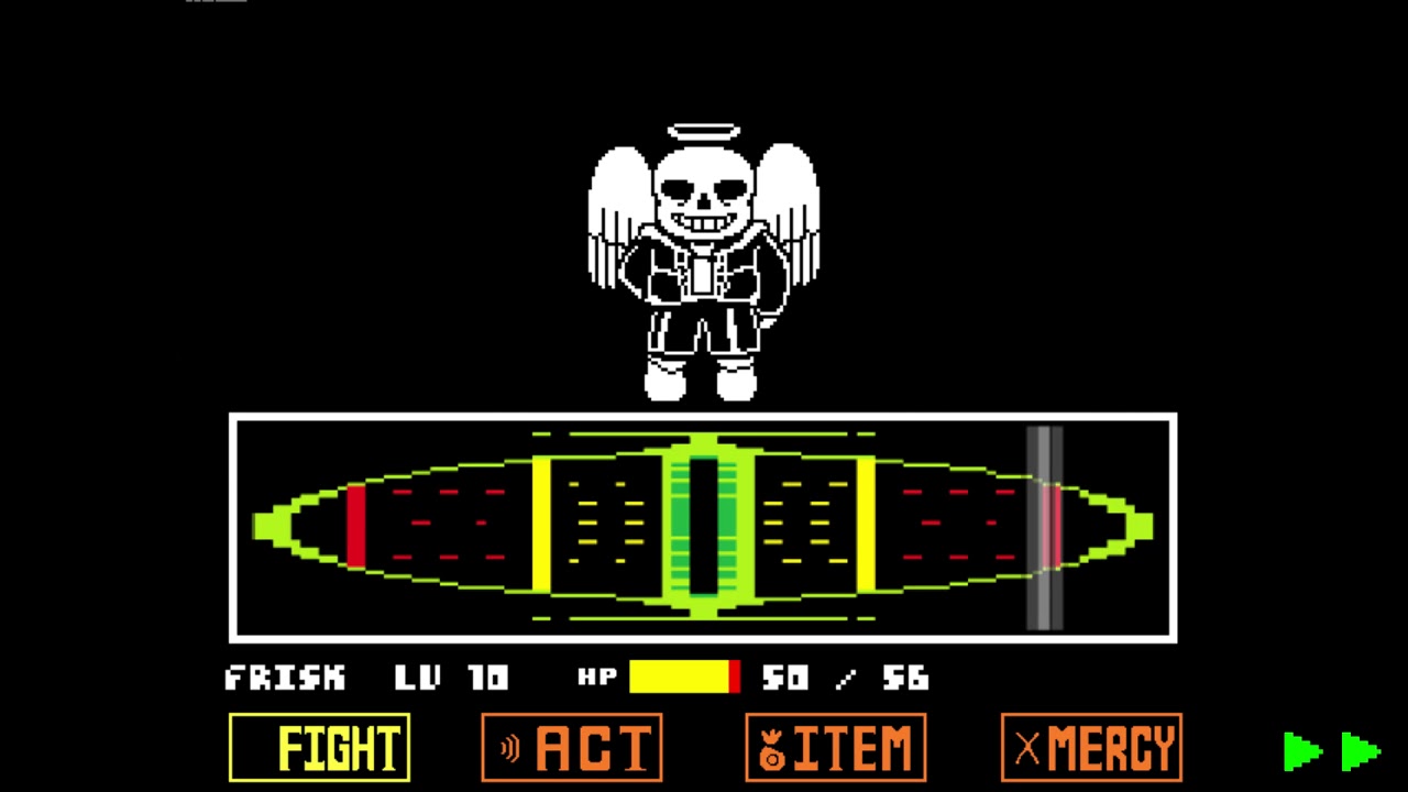 Unitale Tripletale Sans戦(undertale fangame) - YouTube
