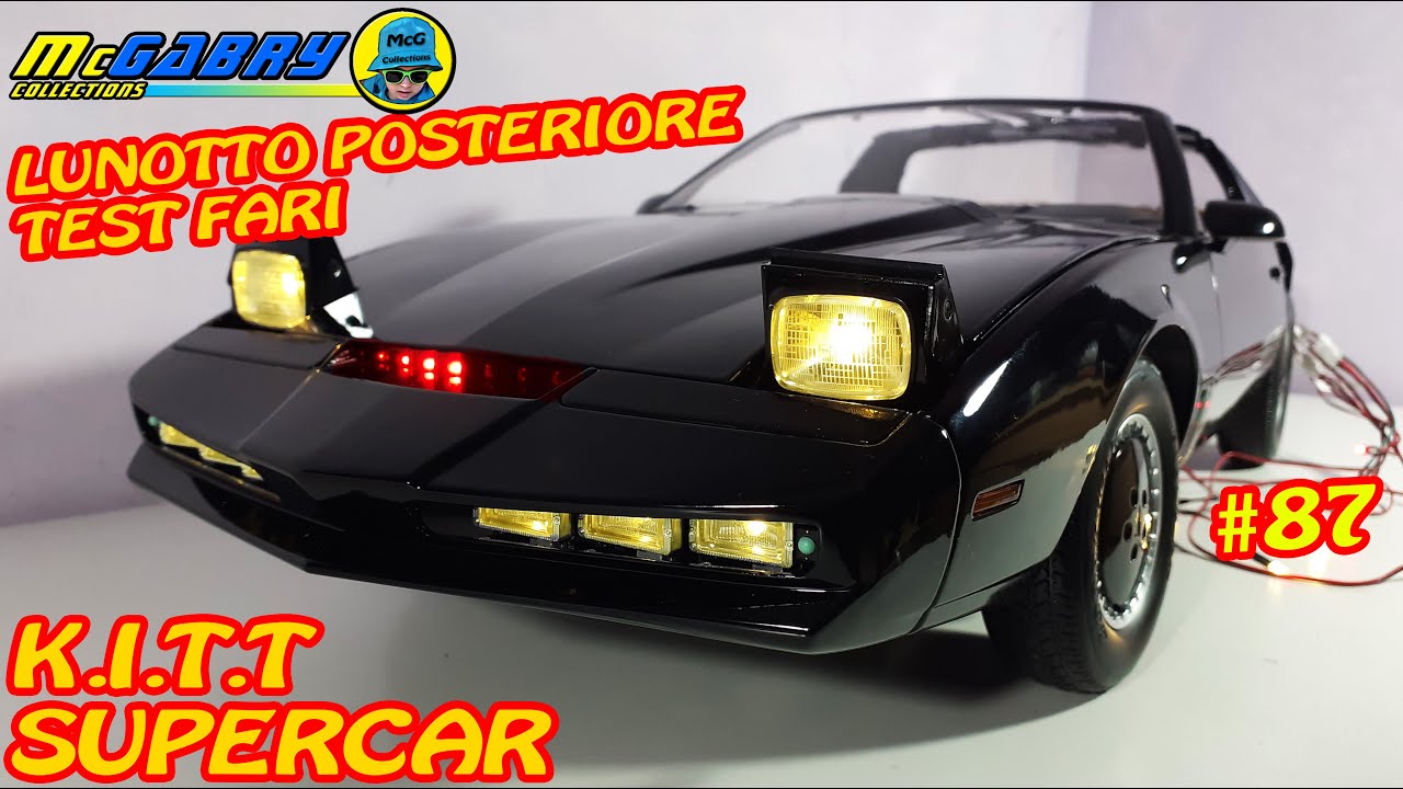 SUPERCAR DE AGOSTINI COSTRUISCI LA MITICA KITT DI SUPERCAR N.87 LUNOTTO ...