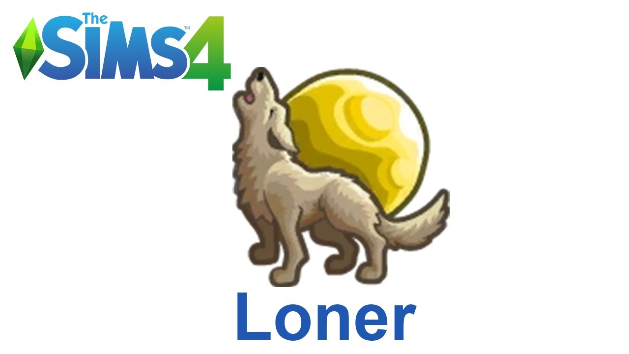 How To Use Loner Trait - The Sims 4 - YouTube