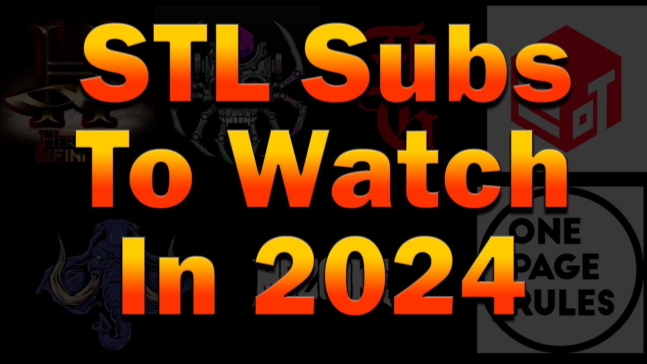 Some of My Favorite STL Subscriptions for 2024 - YouTube