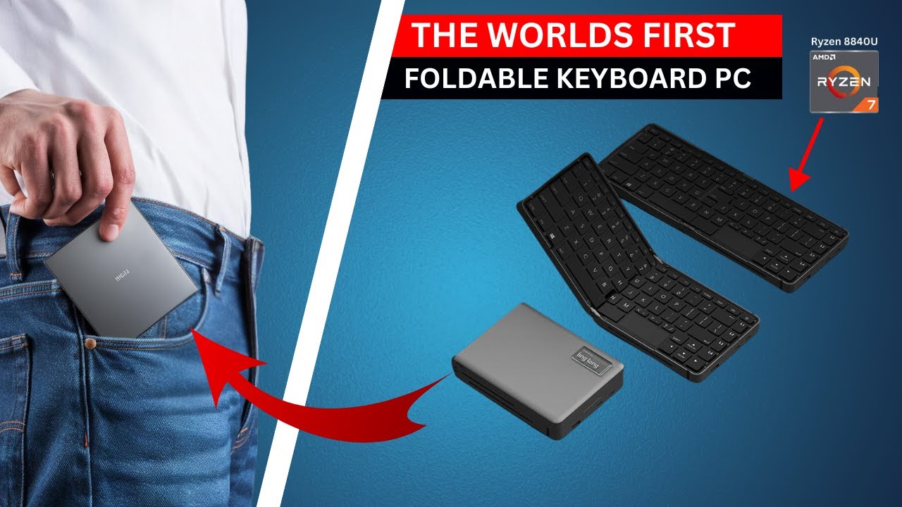 Lunar 2-in-1 Foldable Mini PC Review! | Meet the Foldable PC You Can ...