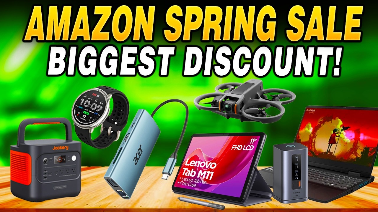 20 INSANE Amazon Spring GADGETS Deals You Must See - YouTube