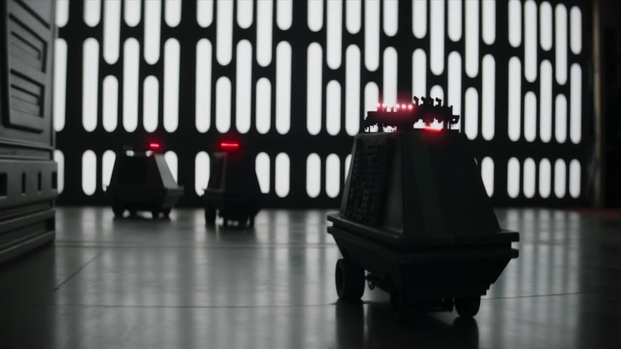 When the Imperial Police barge into the Mando forge - YouTube