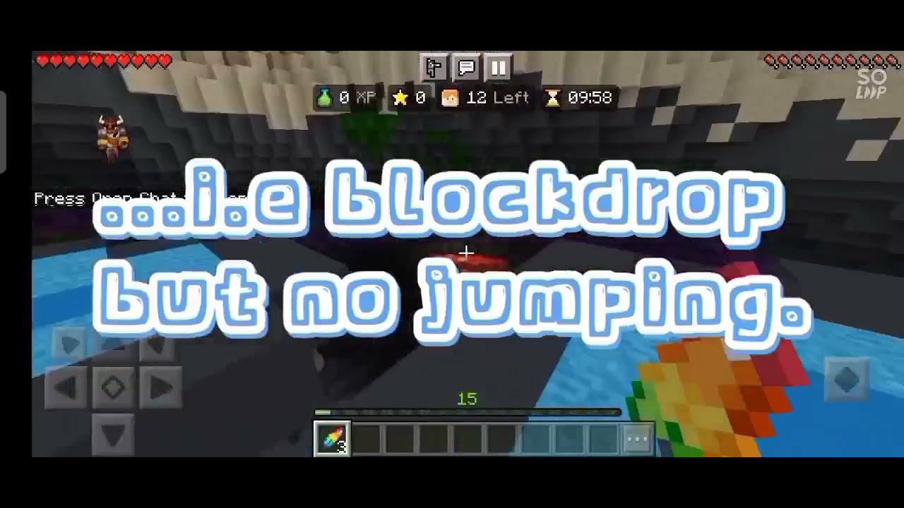 Blockdrop but no jumping #Hive - YouTube