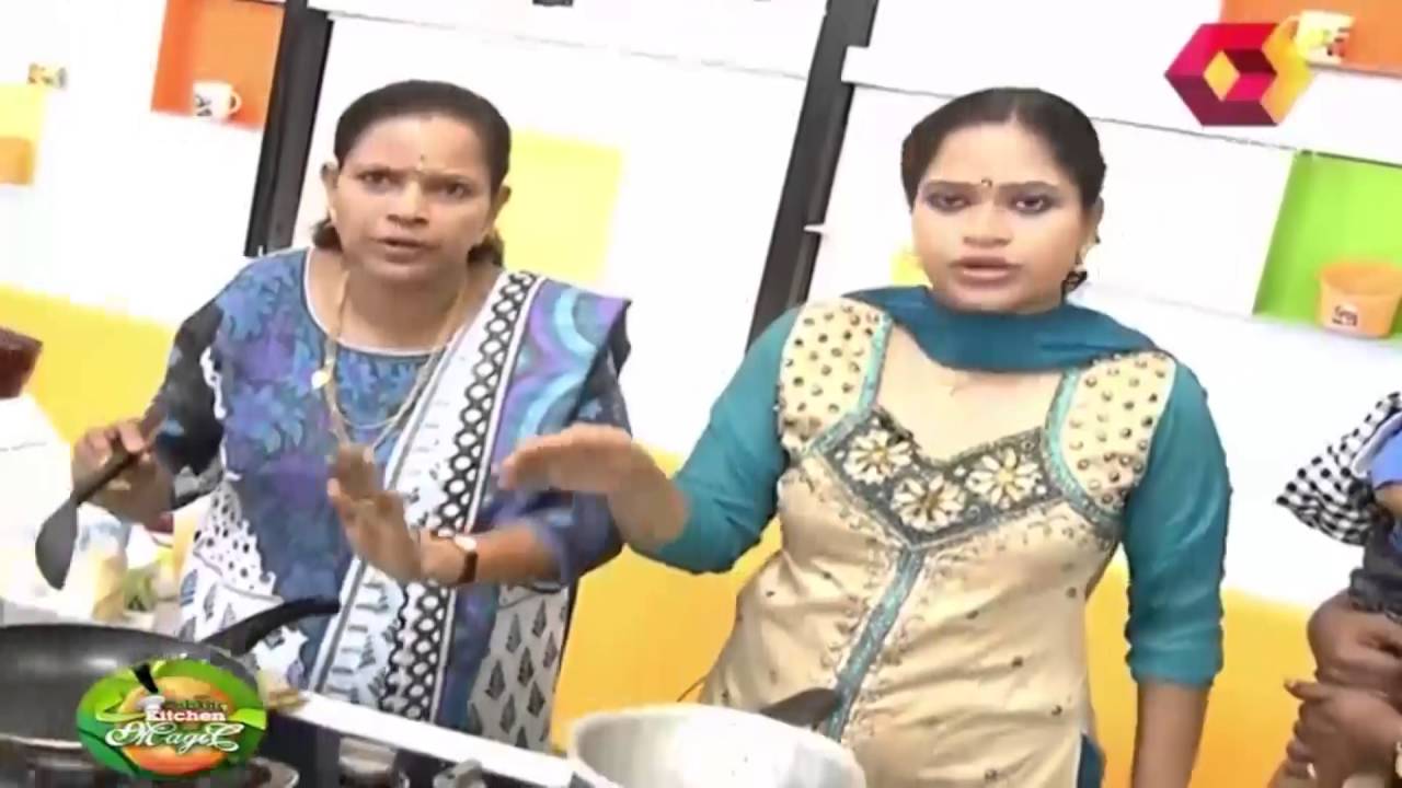 Celebrity Kitchen Magic: Kalabhavan Sariga Introduces Her Family - YouTube