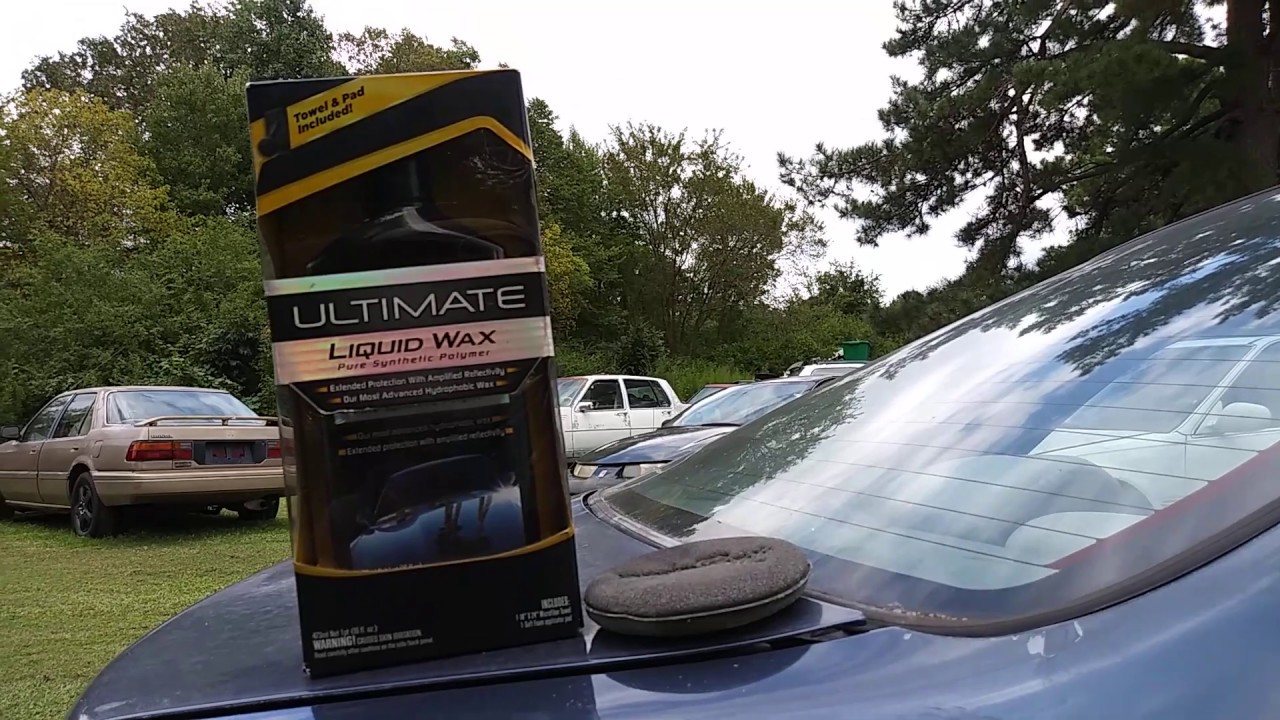 Meguiar's ultimate liquid wax kit test review in hd - YouTube