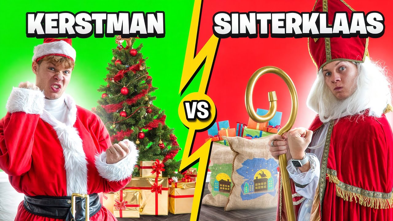 Kerstman VS Sinterklaas: Wie is Beter? - YouTube