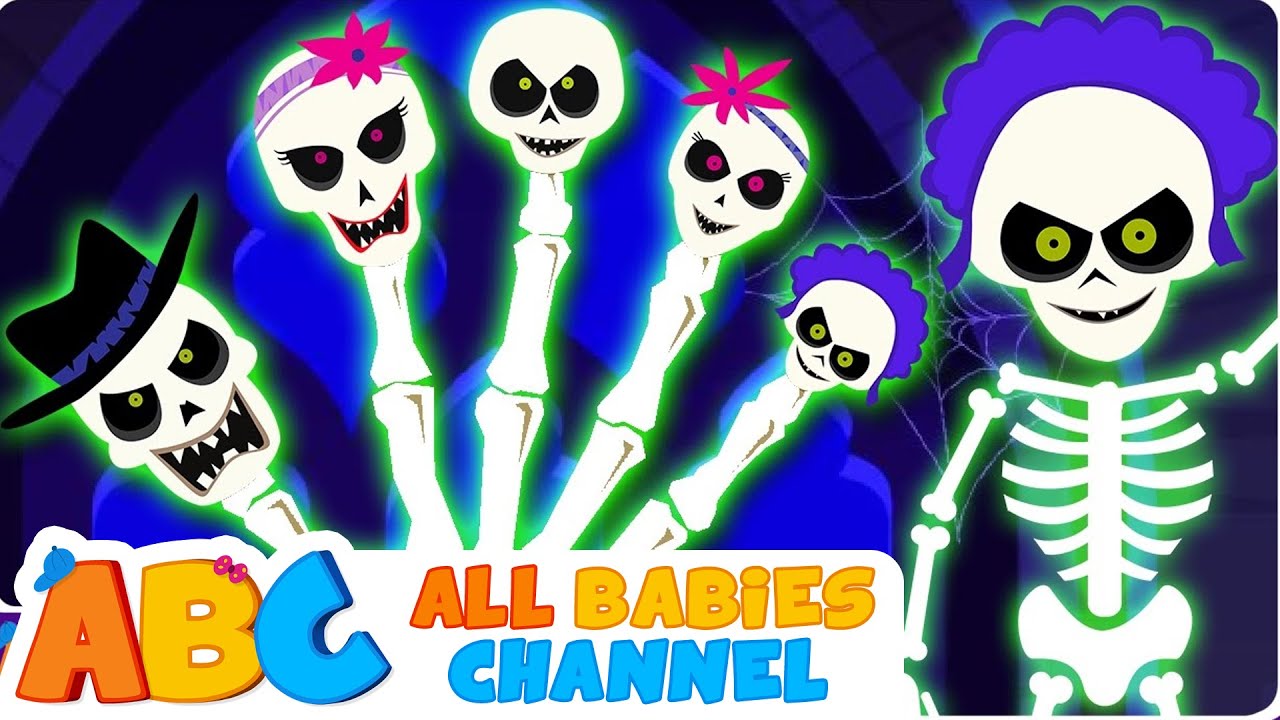 Halloween Finger Family Song | Spooky Nursery Rhymes For Kids | All ...
