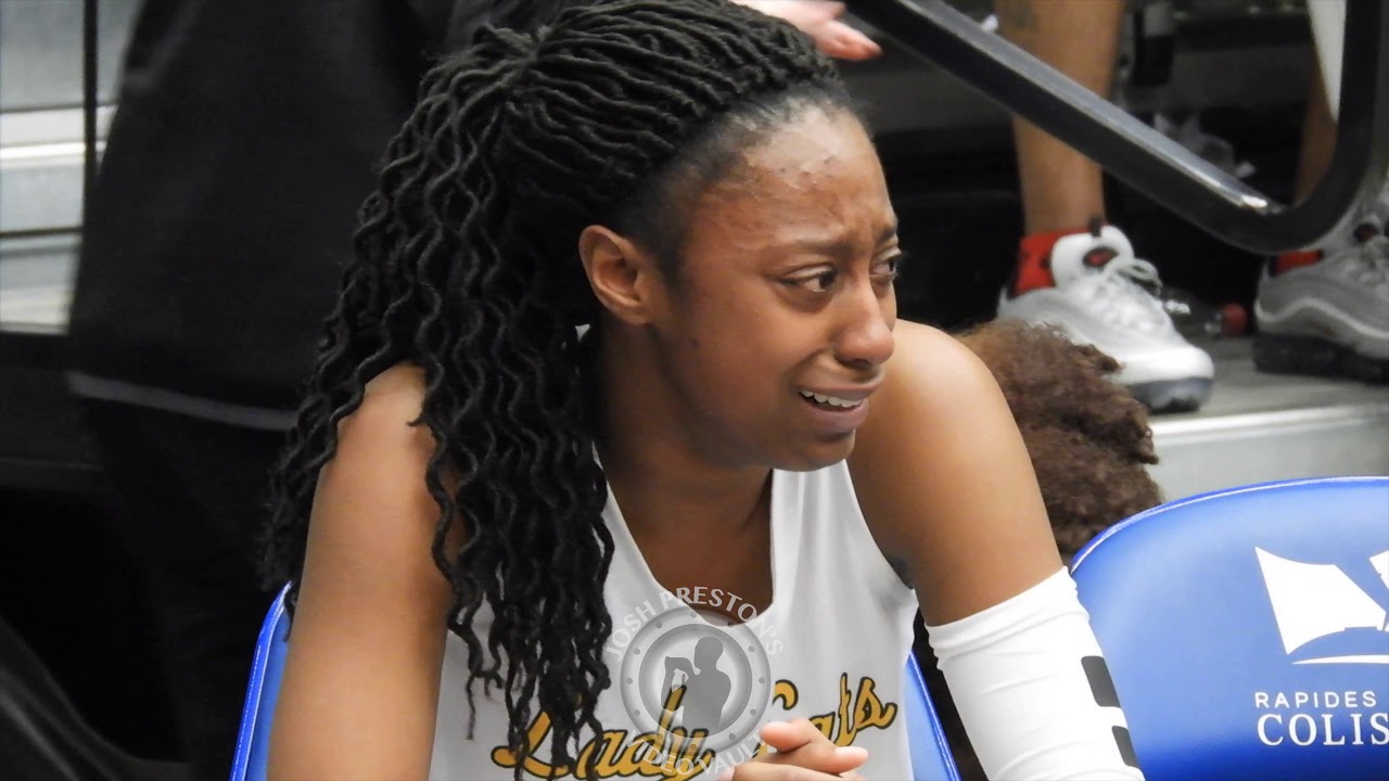 LSU Signee Tiara Young gets hit with a tech for 5th foul in 5A semis ...