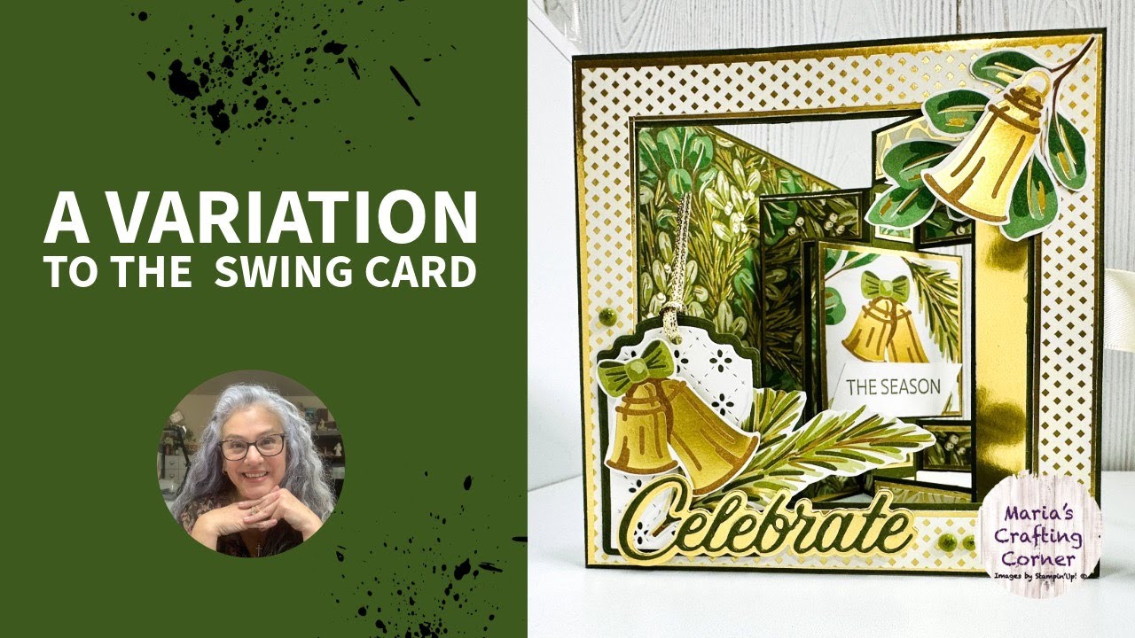 Double swing pop up card - YouTube