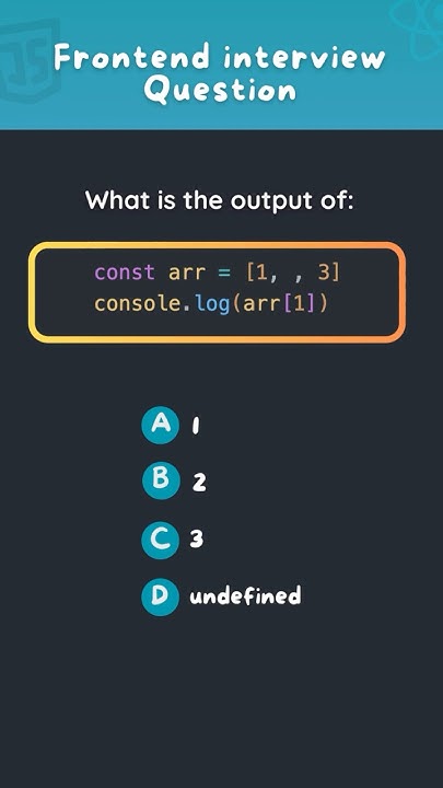 Javascript interview question Quiz 89 #javascript #react #interview # ...