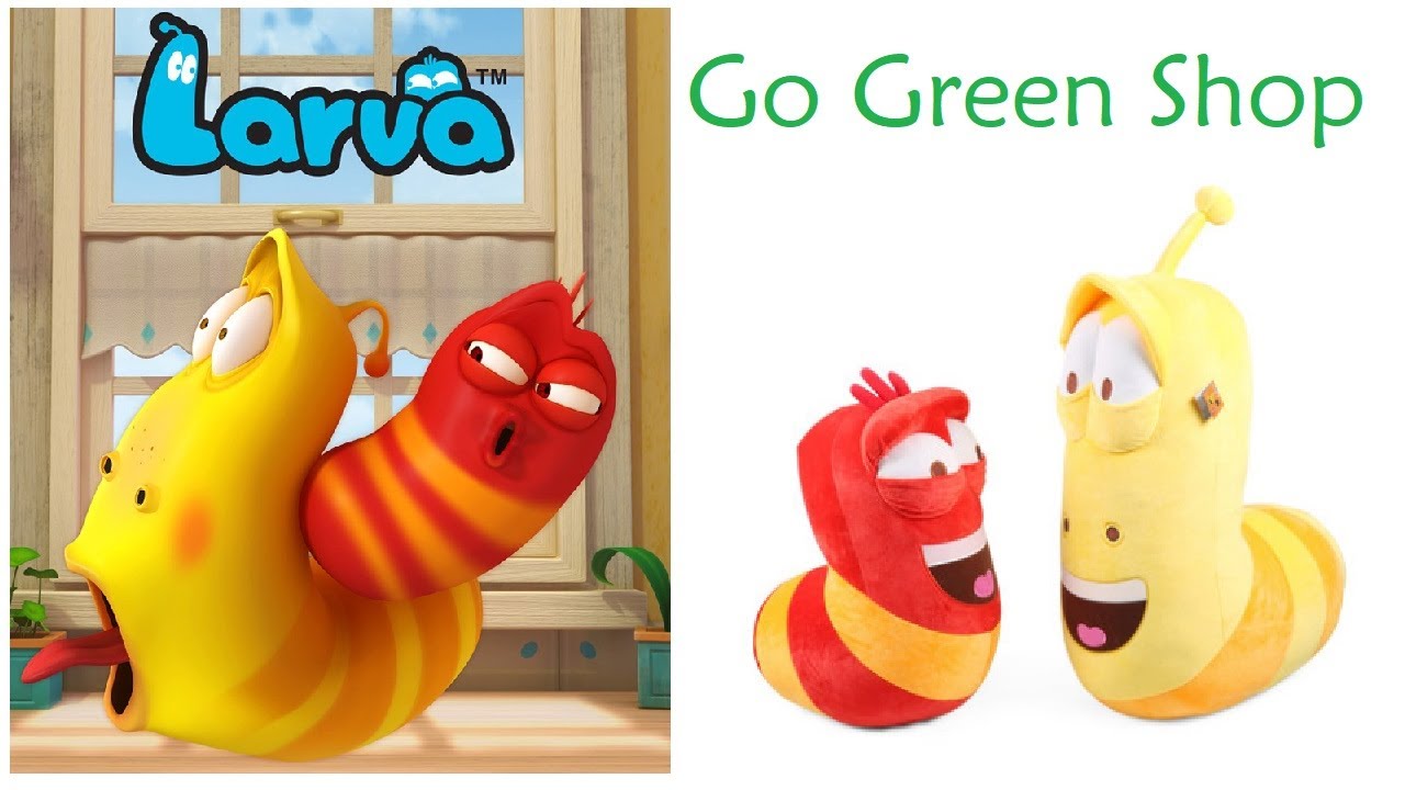 SEPASANG Boneka Larva Merah High Quality Boneka Larva Kuning 319-567 ...