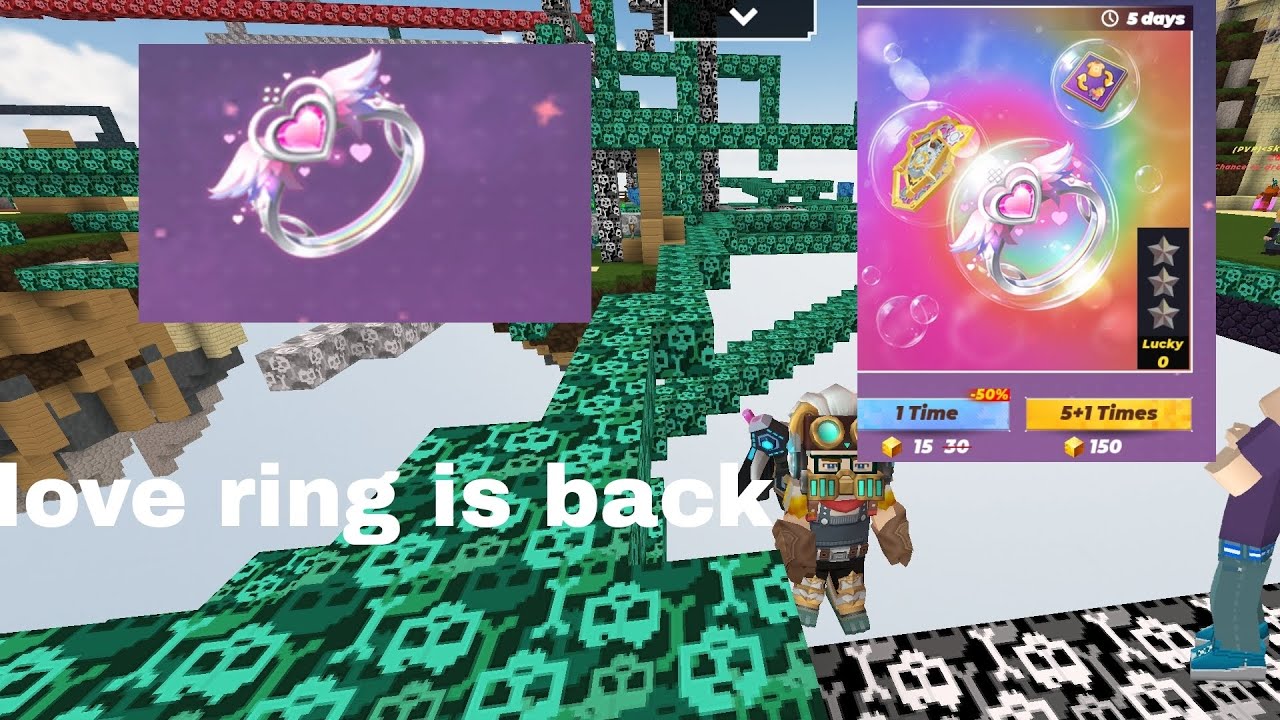 new skyblock update love ring is back!!!!! - YouTube