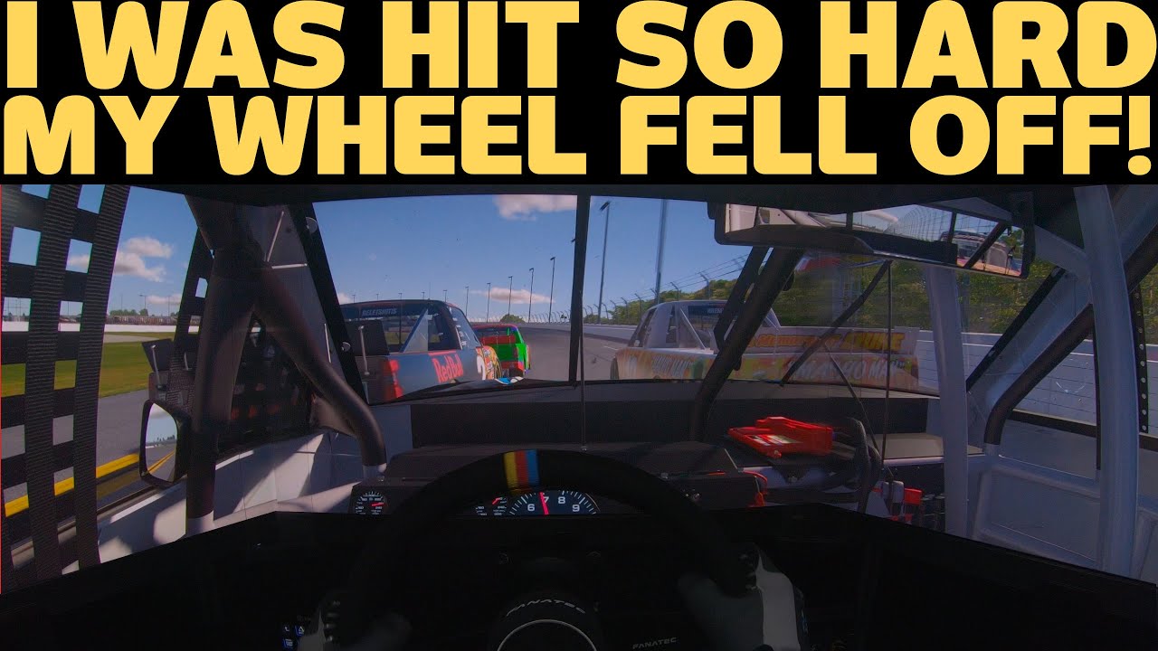 Super intense iRacing GoPro POV NASCAR race at Daytona! | Toyota Tundra ...